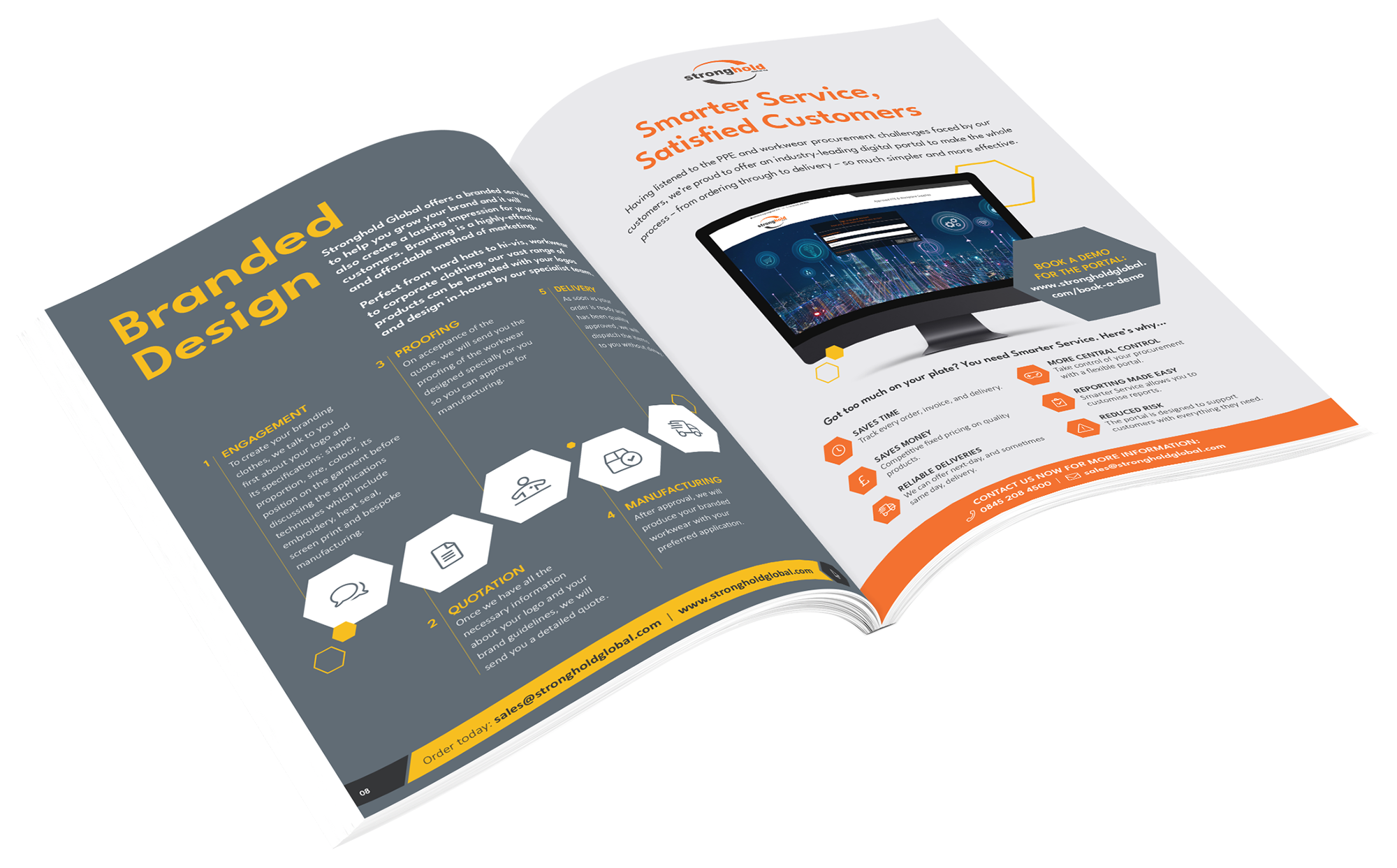 Catalogue Sign Up – Physical Post/Delivery – Stronghold Global